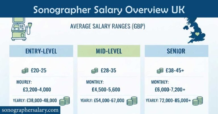 Sonographer Salary In UK: Hourly, Monthly & Yearly - Sonographer Salary