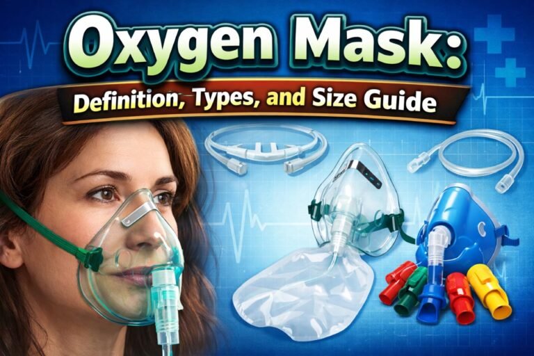 Oxygen Mask: Definition, Types And Size Guide - Sonographer Salary