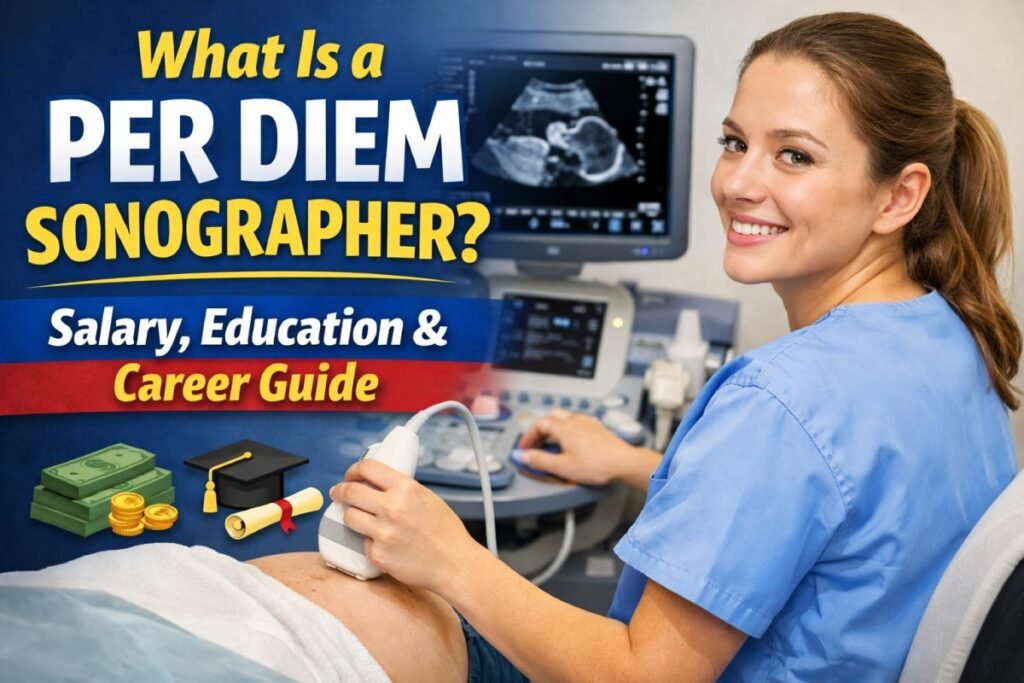 What Is A Per Diem Sonographer? Complete Guide 2026 - Sonographer Salary