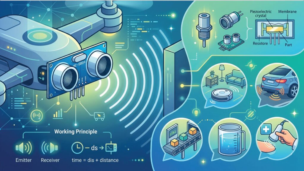 Ultrasonic Sensor: Types, Uses, Working & Applications - Sonographer Salary